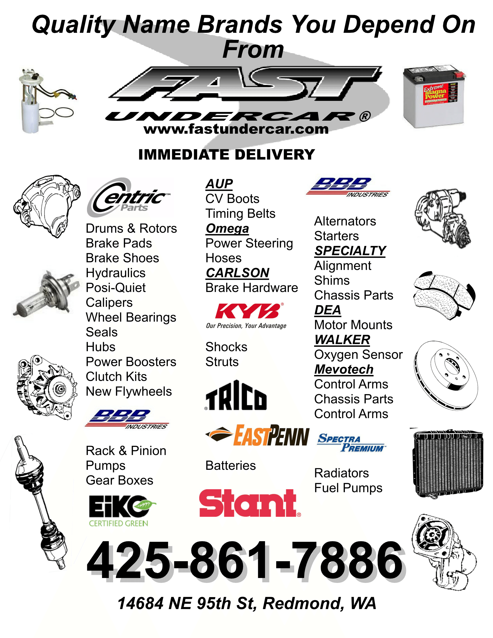 Fast Undercar -- Welcome to Fast Undercar Everett